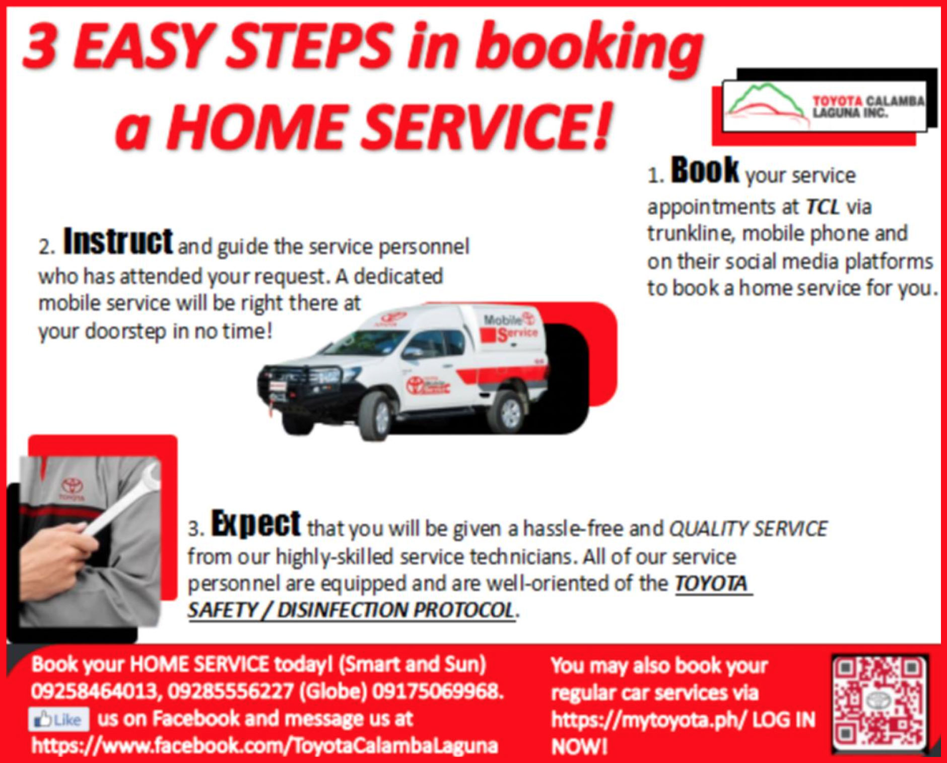 Toyota Mobile Service Promo - Toyota Calamba Laguna